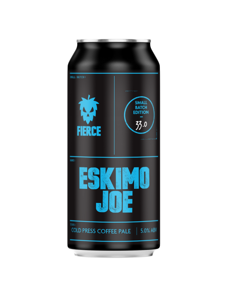 FIERCE ESKIMO JOE COLD PRESS COFFEE 44CL 5%