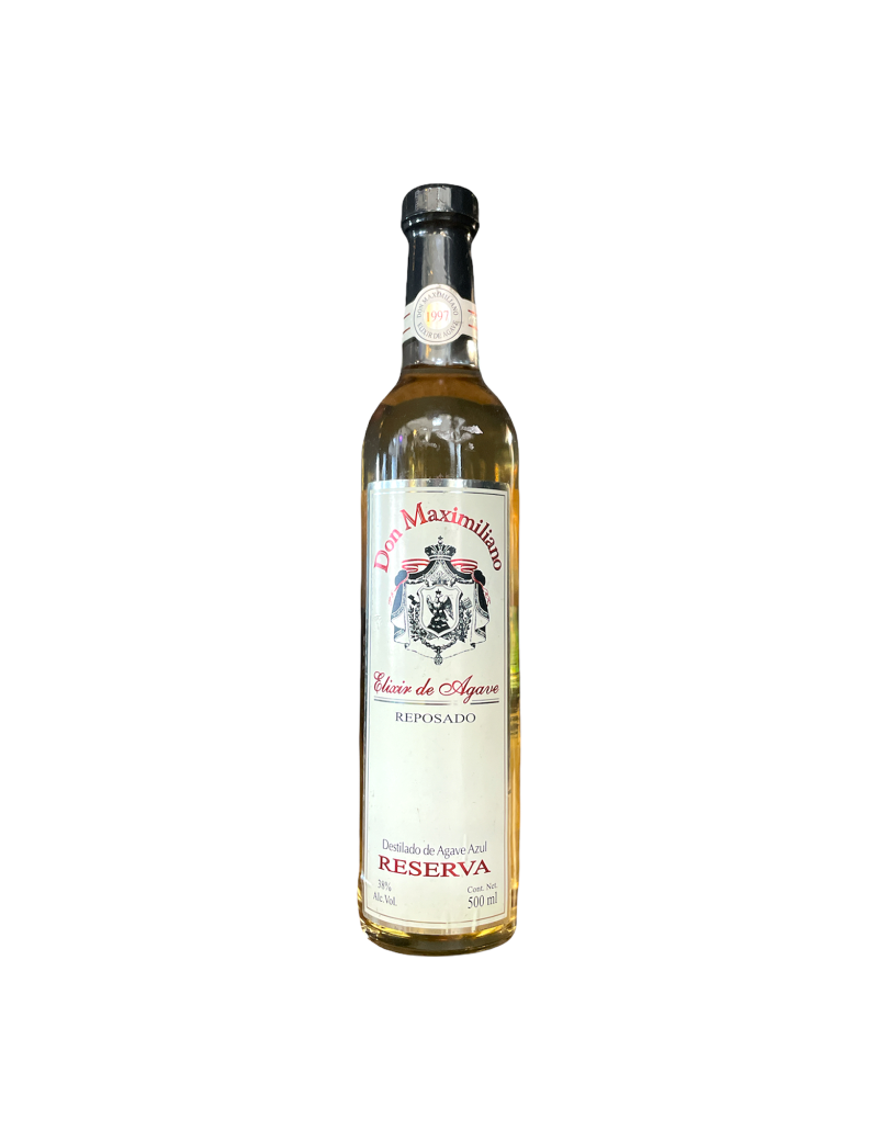TEQUILA DON MAXIMILIANO ELIXIR REPOSADO 50CL 38% - Boutique de ...