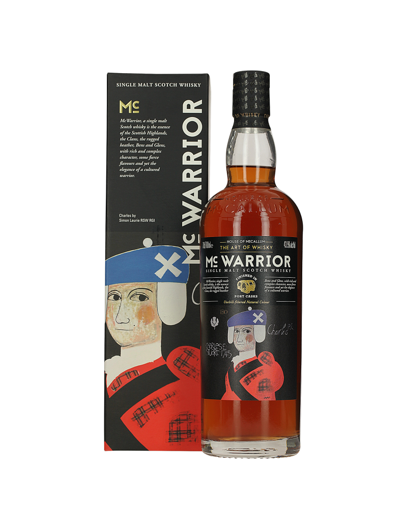 WHISKY MC WARRIOR SINGLE MALT HIGHLAND 70CL 43.50% - Boutique de ...