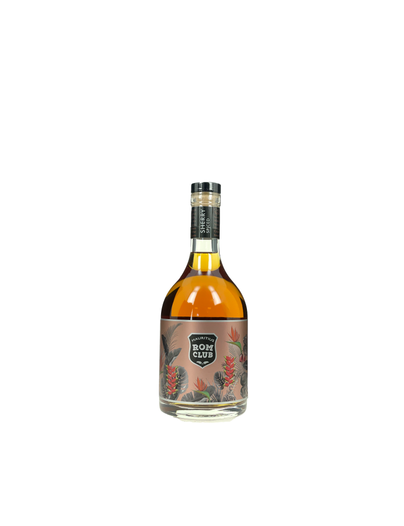 RHUM MAURITIUS ROM CLUB SHERRY SPICED 70CL 40% - Boutique de Lyon ...