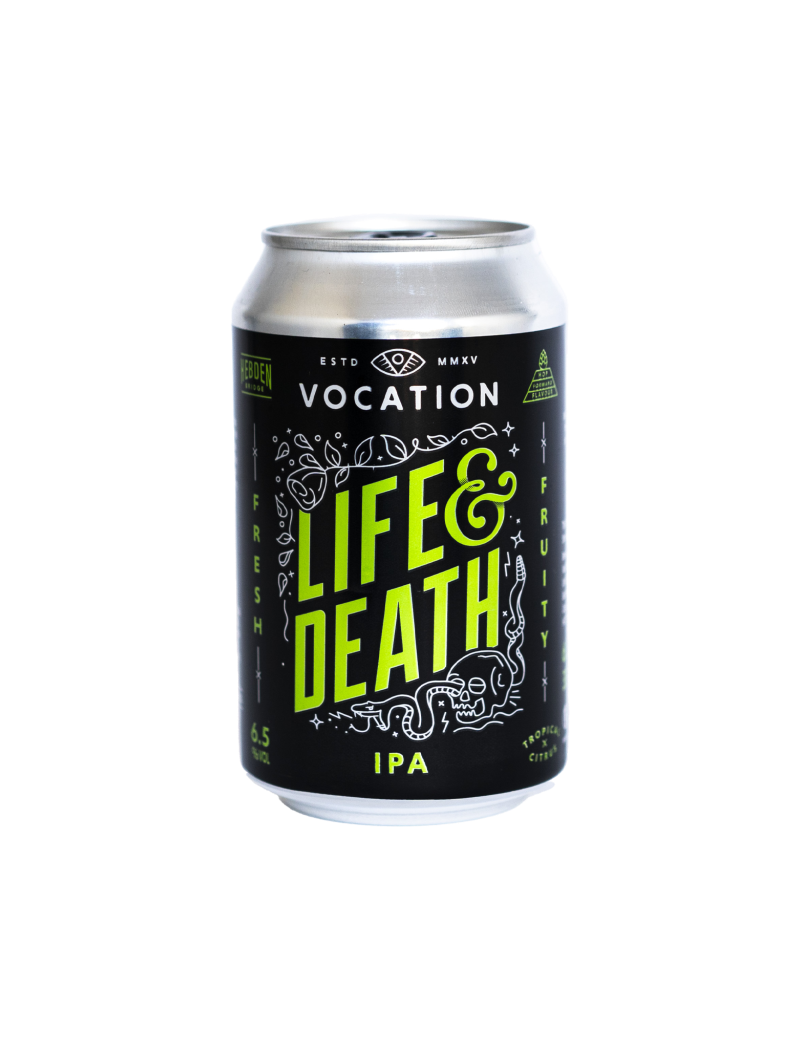 VOCATION LIFE AND DEATH 33CL 6.5% CAN - Boutique de Lyon - Mille et une ...