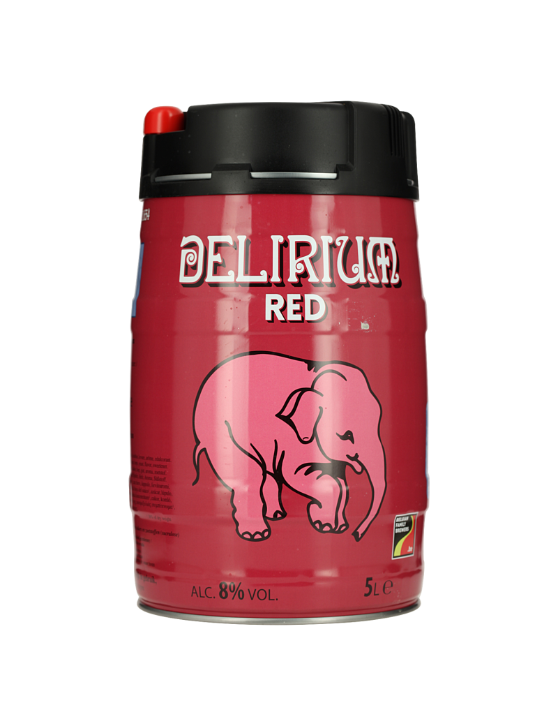 DELIRIUM RED 5L 8% - Boutique de Troyes - Mille et une bières